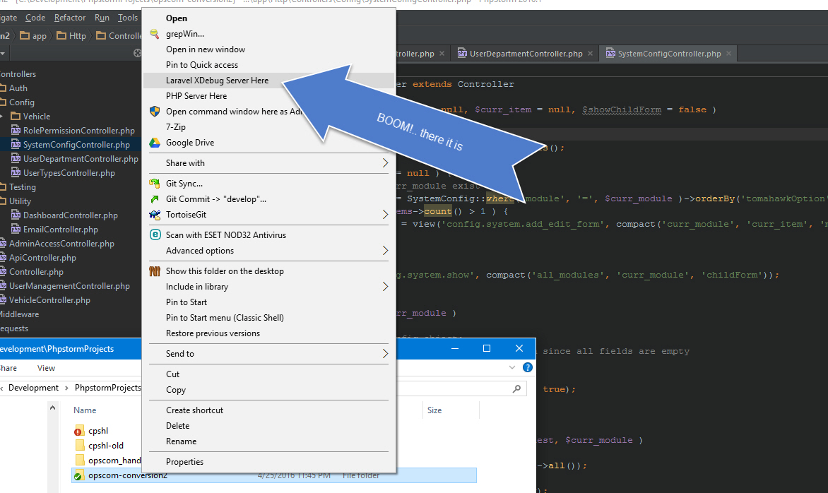 Laravel Development Without Homestead • Robin Mulloy Gizmobin On The Web